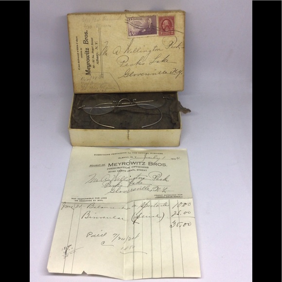 Antique | Other | Rare 934 Meyrowitz Bros Prescription Eyeglasses ...
